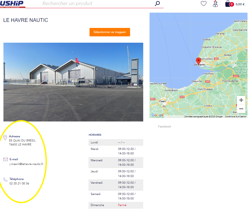 Comment prendre contact avec les magasins ? – Centre d'aide Uship